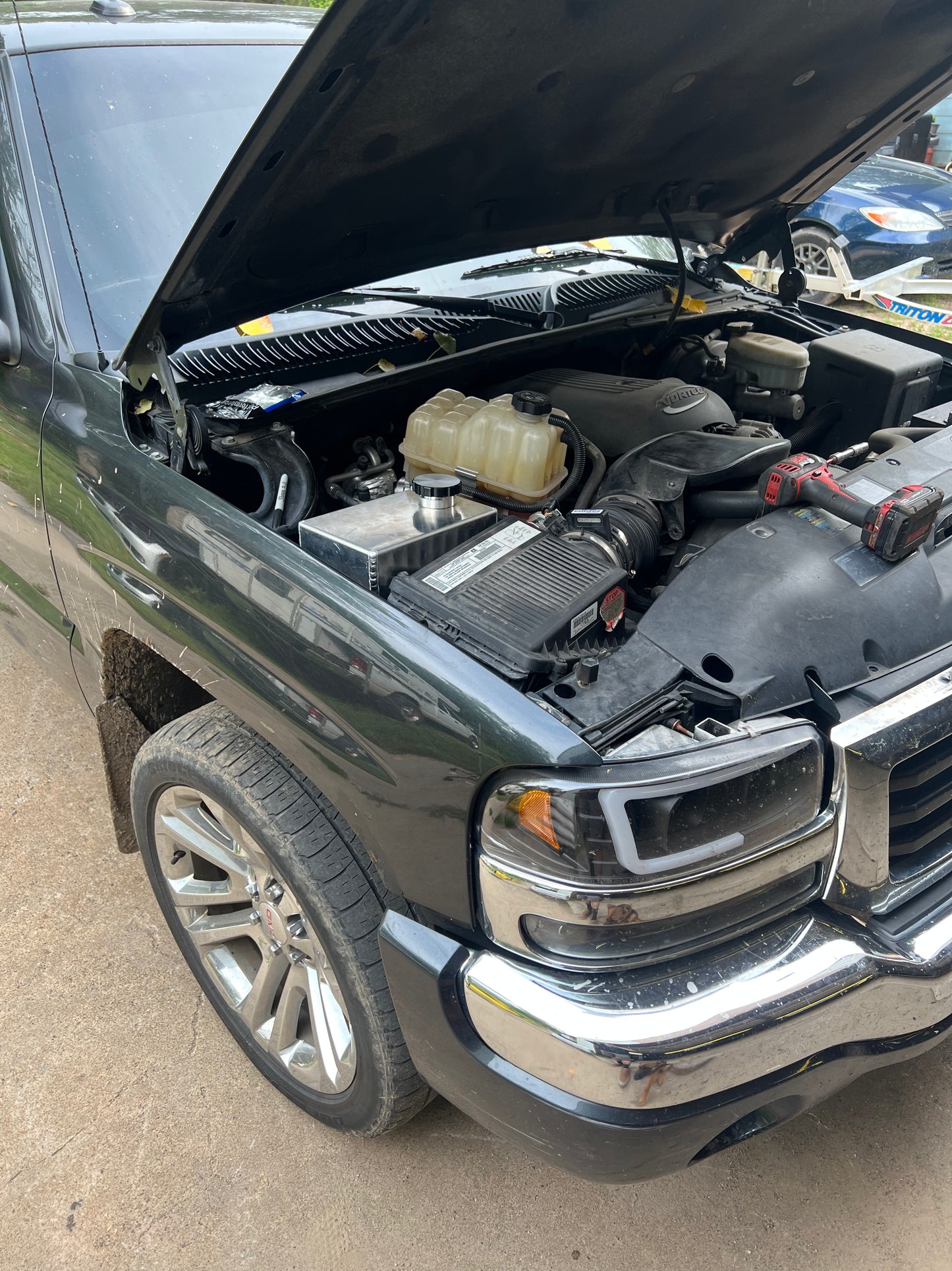 99-07 Chevy/GMC Truck Coolant Reservoir Replacement – JackFabrication